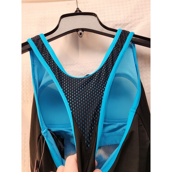 Zeroxposur Swim Zeroxposur Women Size Sm Scuba Mesh Racerback